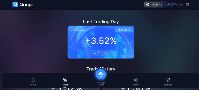 How to use Quopi AI trading bot